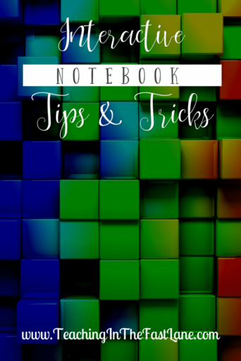 How to Use Interactive Notebooks Effectively - Teaching in the Fast Lane