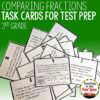 Comparing Fractions Task Cards - Teaching in the Fast Lane
