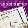 Fraction Operations Task Cards - Teaching in the Fast Lane