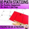 Perimeter of Polygons Stations - Teaching in the Fast Lane
