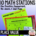 Place Value Math Stations - Teaching in the Fast Lane